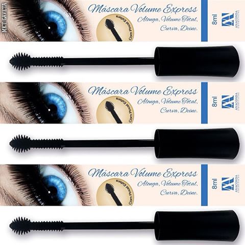 MÁSCARA PARA CÍLIOS VOLUME EXPRESS – PRETA – LC